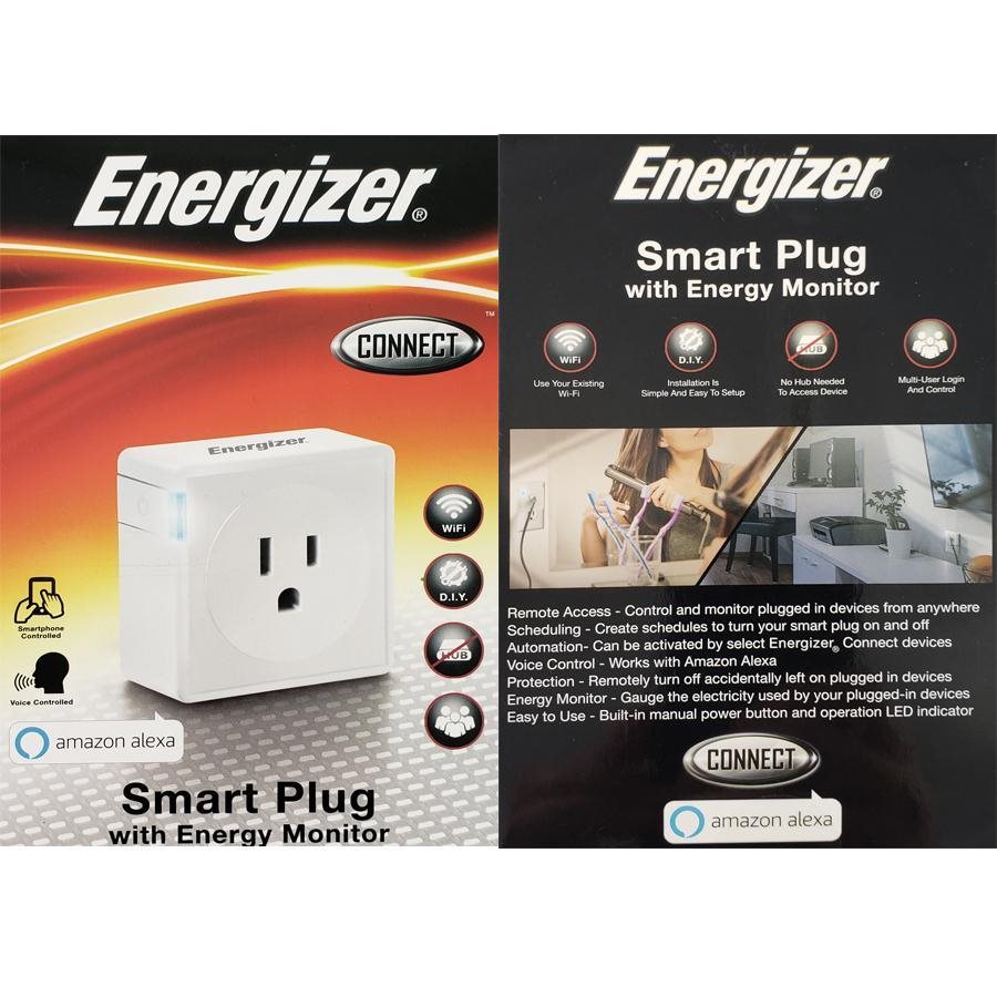 Energizer - Smart Plug with Energy Monitor