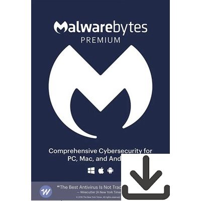 Malwarebytes - Premium License - 1Y/3U - Key (download)