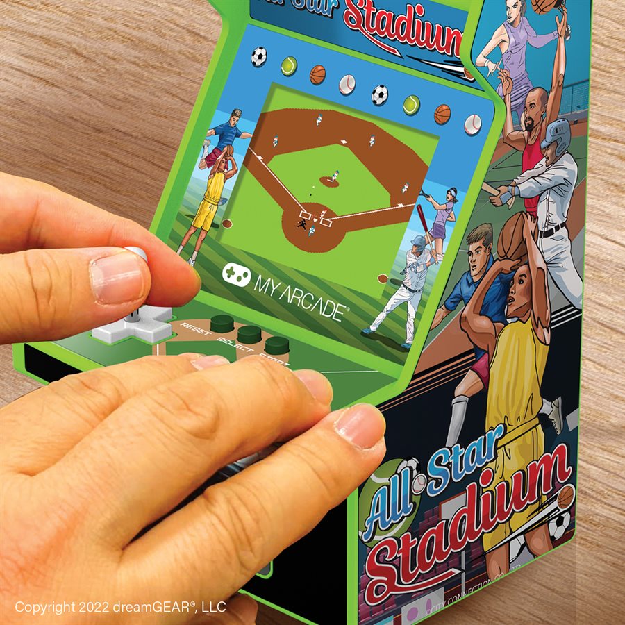 My Arcade - Collectible Retro 6.75" - All-Star Stadium - Micro Player ...