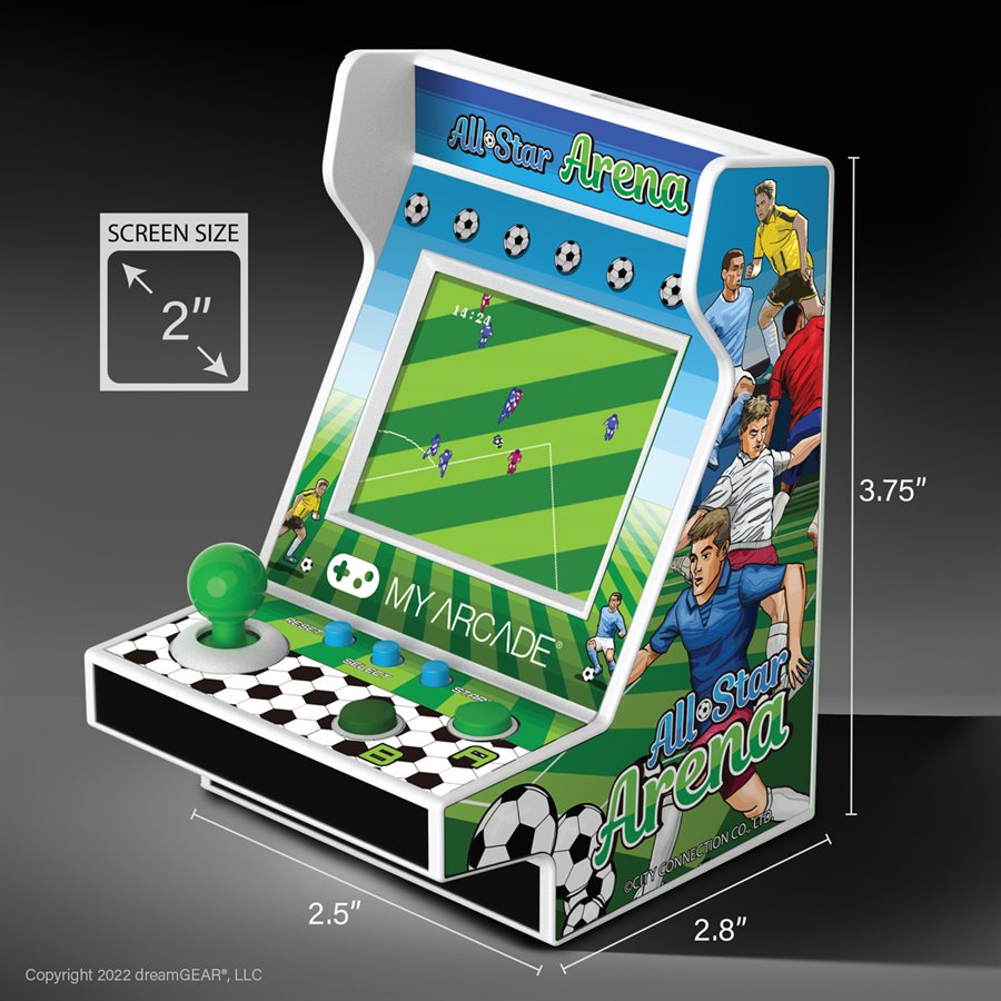 My Arcade Collectible Retro 3.7'' - All-Star Arena - Pico Player (108 ...