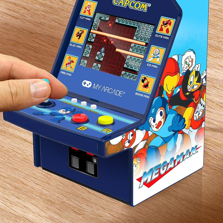 My Arcade MICRO PLAYER PRO 6.7" MEGA MAN PORTABLE RETRO ARCADE (6 GAMES ...