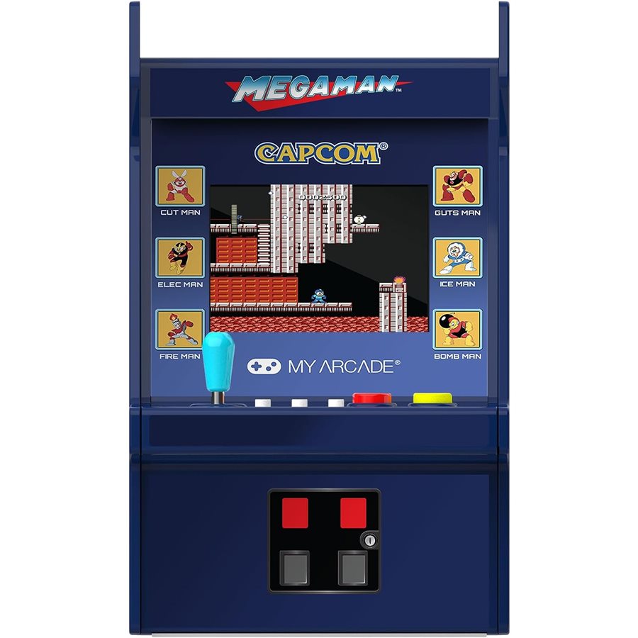 My Arcade MICRO PLAYER PRO 6.7" MEGA MAN PORTABLE RETRO ARCADE (6 GAMES ...