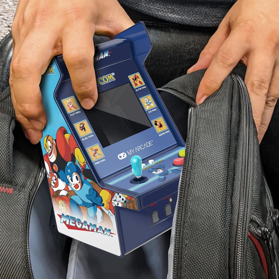 My Arcade MICRO PLAYER PRO 6.7" MEGA MAN PORTABLE RETRO ARCADE (6 GAMES ...