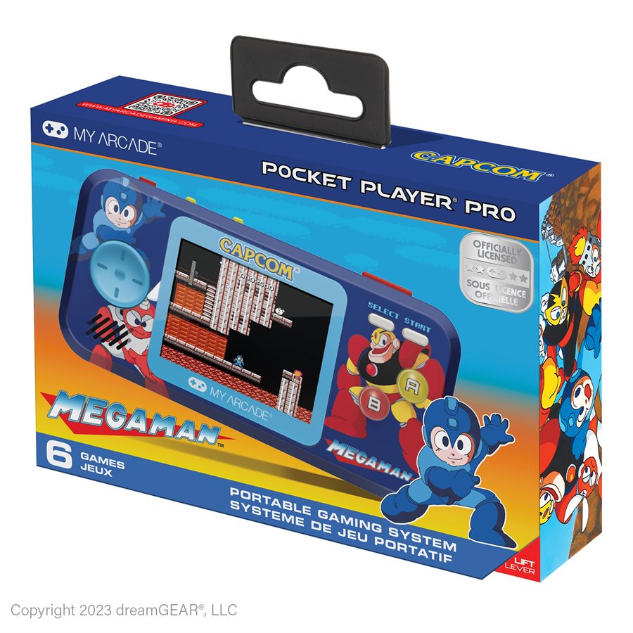 My Arcade POCKET PLAYER PRO MEGA MAN PORTABLE GAMING SYSTEM (6 GAMES IN ...