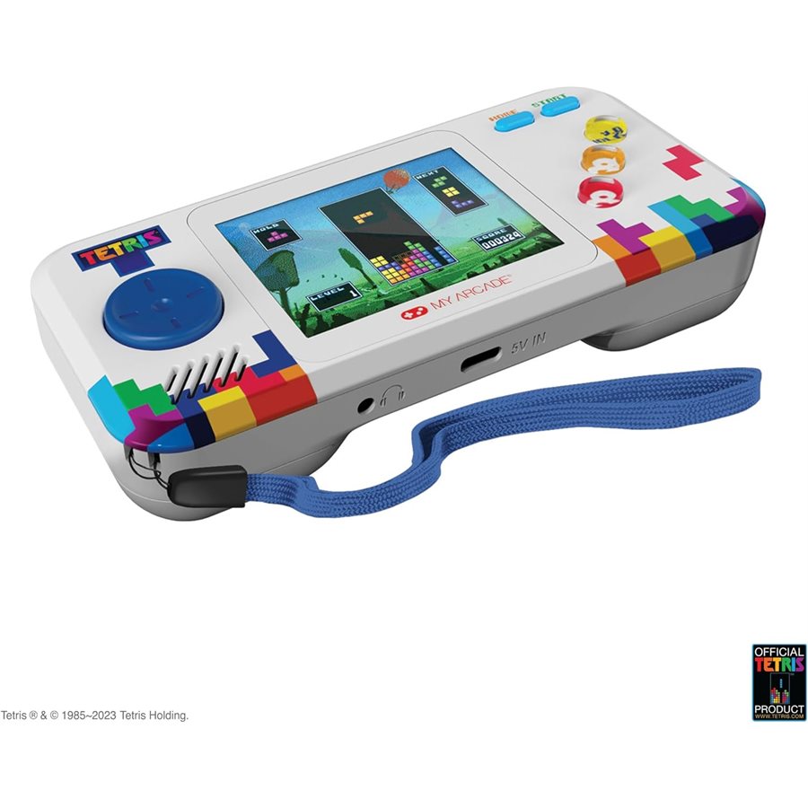 My Arcade POCKET PLAYER PRO TETRIS PORTABLE GAMING SYSTEM Blue