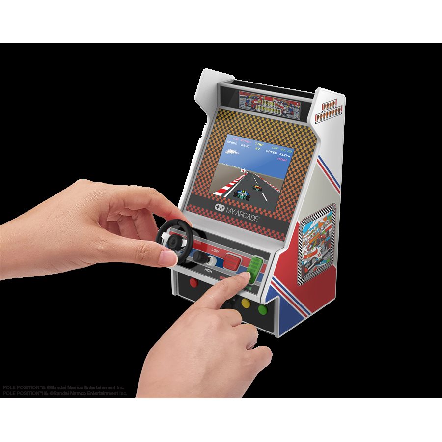 My Arcade RACING PLAYER POLE POSITION PORTABLE RETRO ARCADE